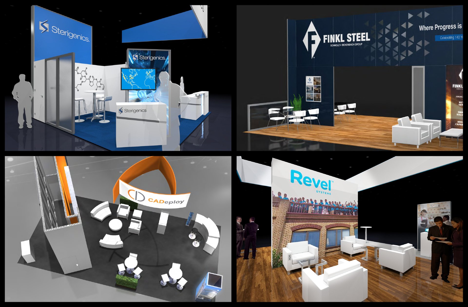 Exhibit Rental Solutions | Packaged Rental Booths