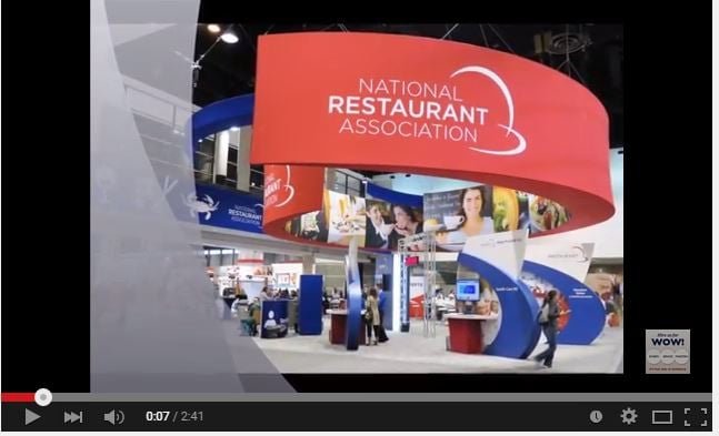 Custom Rental Exhibits at the Chicago NRA Show